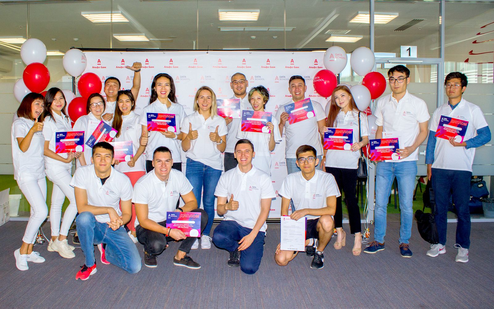 Волнительные моменты первого выпуска Alfa Data School