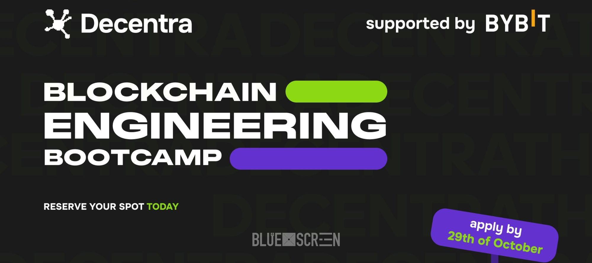 Decentra объявила о запуске 8-недельного интенсивного учебного курса по блокчейн